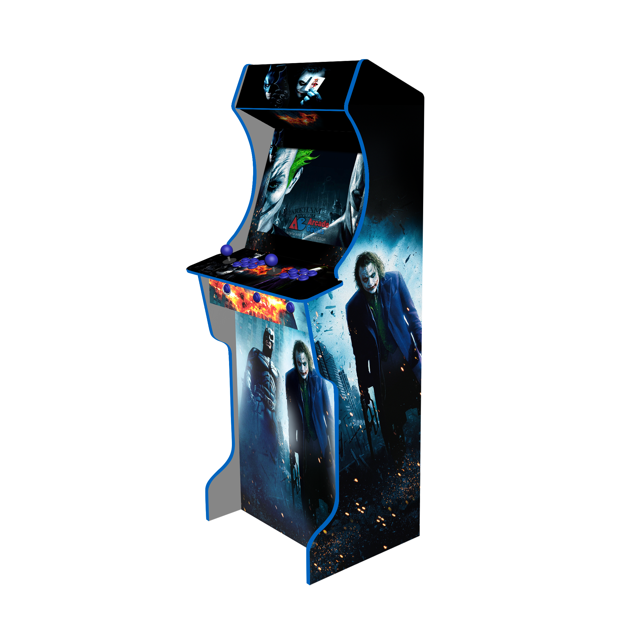 AG Elite 2 Player Arcade Machine - Batman & Joker - Top Spec - Arcade Geeks